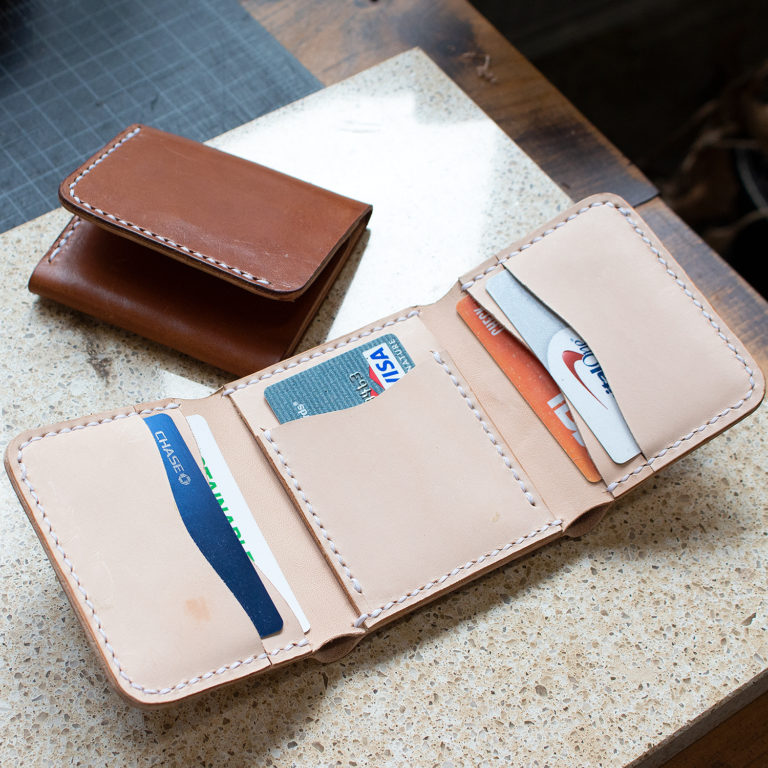 Free Leather Trifold Wallet Pattern (Printable PDF Template) | MAKESUPPLY